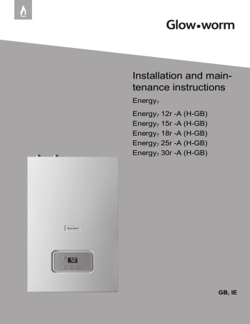 Glow-worm Energy regular boiler Installation Instructions | Manualzz