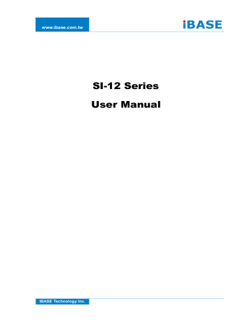 IBASE Technology SI-12 Digital Signage Player User Manual | Manualzz