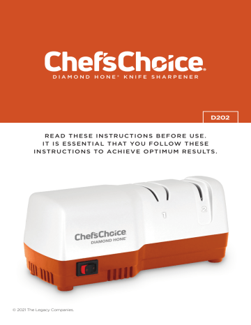 Chef's Choice D202 Diamond Hone Ultra Knife Sharpener Manual | Manualzz