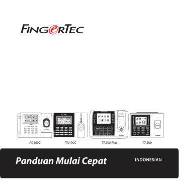 FingerTec AC100C Panduan ringkas | Manualzz