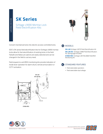 SDC SK Series Product sheet | Manualzz