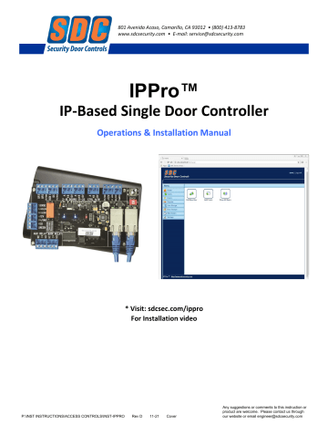 SDC IPD Series Installation Instructions | Manualzz