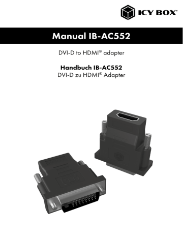 Icy Box IB-AC552 Manual | Manualzz