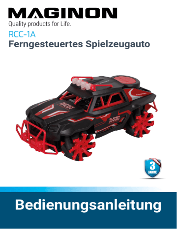 Maginon RCC-1A Remote Control Car Bedienungsanleitung | Manualzz