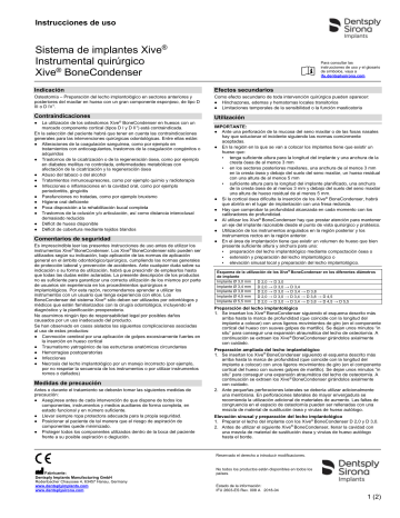Dentsply Sirona Xive Implant System Surgical Instruments Xive ...