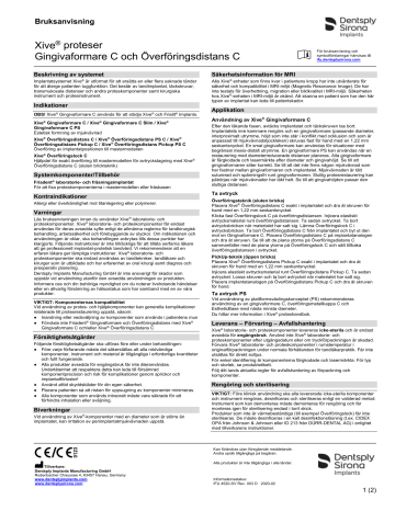 Dentsply Sirona Xive Prosthetics Gingiva Former C and Transfer Coping C ...