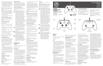 PowerA Nano Enhanced Wired Controller for Xbox User Manual | Manualzz