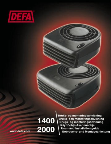 Defa Termina 1400 2000 User & Installation Guide | Manualzz
