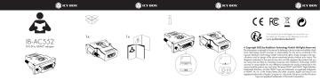 Icy Box IB-AC552 Quick Start Guide | Manualzz