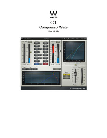 Waves C1 Compressor Owner's Manual | Manualzz
