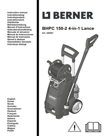 Berner 420561 Hochdruckreiniger Brugervejledning | Manualzz