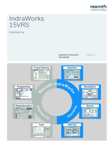 Bosch Rexroth R911393303 IndraWorks 15VRS Engineering Manual | Manualzz