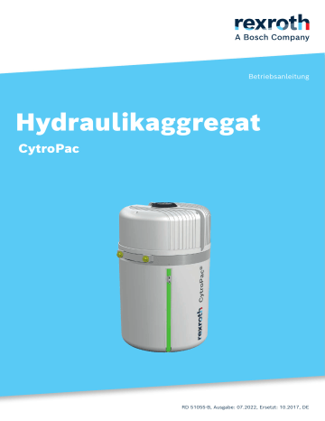 Bosch Rexroth RD51055-B Hydraulikaggregat CytroPac Benutzerhandbuch ...