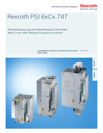 Bosch Rexroth R911173561 PSI 6xCx.747 Weld Timer Manual | Manualzz