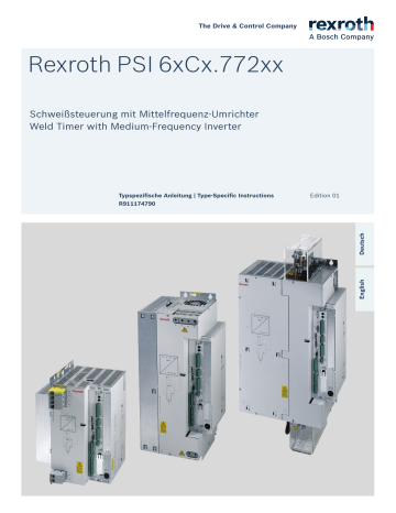 Bosch Rexroth R911174790 PSI 6xCx.772xx Weld Timer Manual | Manualzz