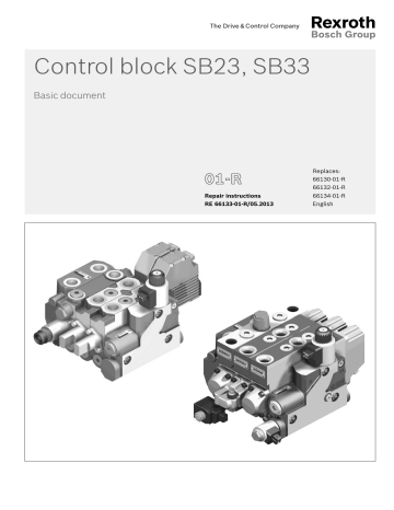 Bosch Rexroth RE66133-01-R Control block SB23 Manual | Manualzz