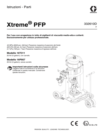Graco 332610D, Xtreme PFP Istruzioni per l'uso | Manualzz