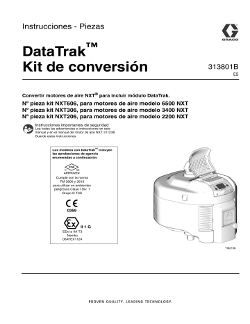 Graco 313801B - DataTrak Conversion Kit for NXT Air Motors El manual ...