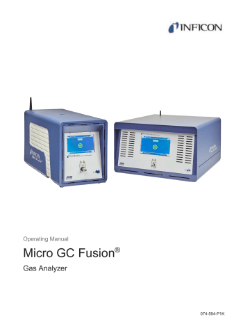 Inficon Micro GC Fusion Operating Manual | Manualzz