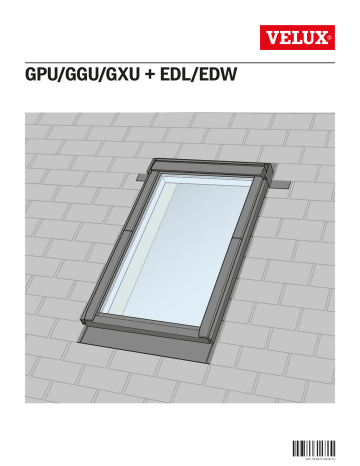 VELUX EDW MK08 0000 MK08 High-Profile Tile Roof Flashing for GPU Roof ...