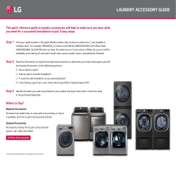 LG WM3400CW - Instructions, Manual, Owner's manual, User guide, User ...