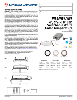 Lithonia Lighting WF6 LED 30K40K50K 90CRI MW M6 - Installation ...