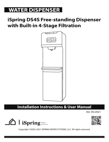 ISPRING FPDS FPDS 1st Stage Sediment Filter Replacement Water Filter ...