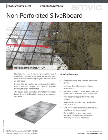 SilveRboard SB35S200424KIT R10 High Density 35 PSI Under Slab ...