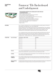 USG Cement Board 1/2" and 5/8", 1/4" Installation Guide | Manualzz