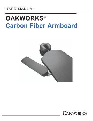 OAKWORKS Single Carbon Fiber Arm Board Manual de usuario | Manualzz