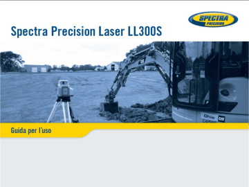 Spectra Precision LL300S Laser Level Guida utente | Manualzz