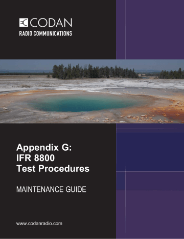 Viavi 8800SX Digital Radio Test Set User Guide | Manualzz