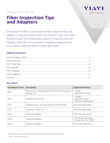 Viavi SmartClass Fiber OLP-88 TruePON Tester Guide | Manualzz