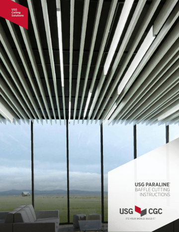USG Paraline® Installation Guide | Manualzz