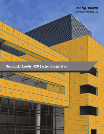 USG Securock® ExoAir® 430 Panels Installation Guide | Manualzz