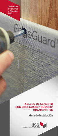 USG Durock® Guía de instalación | Manualzz