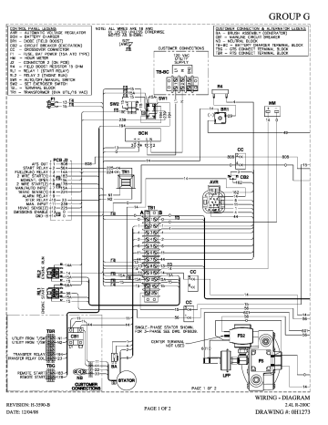 Generac QT04524ANSN Wiring Diagram | Manualzz
