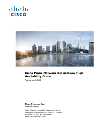 Cisco Prime Network Guide | Manualzz
