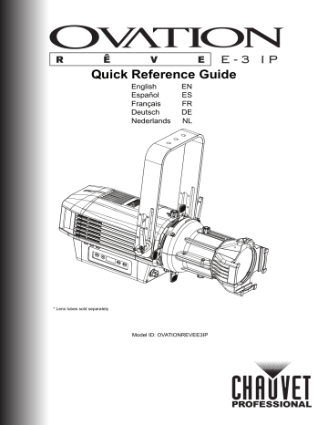Chauvet OVATION Referenzhandbuch | Manualzz