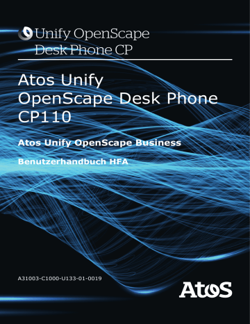 Unify OpenScape Desk Phone CP110 Benutzerhandbuch | Manualzz