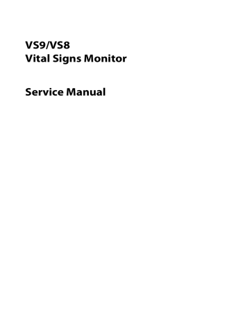 Mindray VS8 & VS9 Service Manual Service Manual | Manualzz