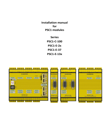 Schmersal PSC1-E-24-SDM2-2 Expansion module safety controller ...