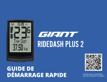 Giant RideDash Plus 2 Owner Manual | Manualzz