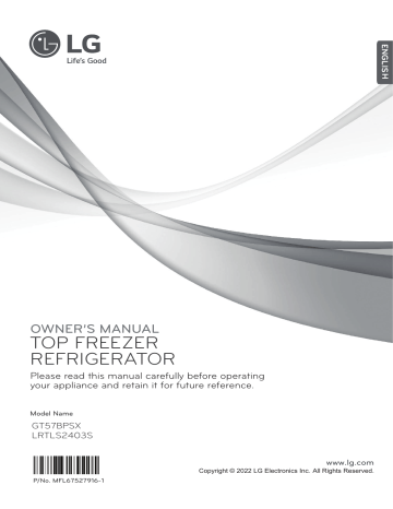 LG LRTLS2403S Manual | Manualzz