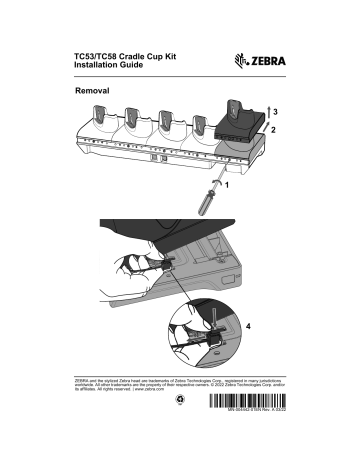 Zebra TC53/TC58 Installation Guide | Manualzz