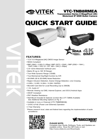 Vitek VTC-TNB8RMEA Quick Start | Manualzz