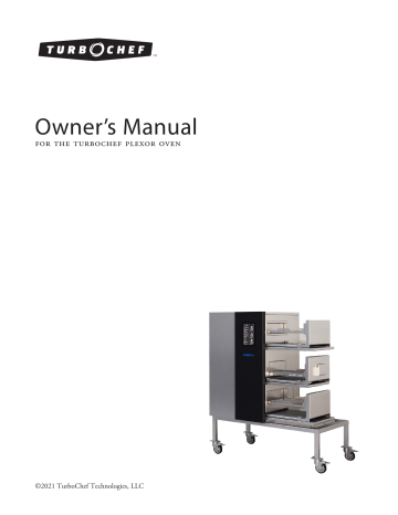 Turbochef PLEXOR Automated Ventless Oven Owner's Manual | Manualzz