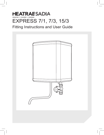 Heatrae Sadia Express Installation Manual | Manualzz