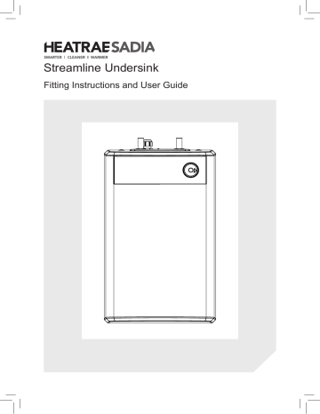 Heatrae Sadia Streamline undersink Installation Manual | Manualzz