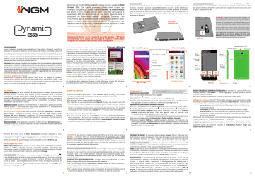 NGM Dynamic E553 Guida Rapida | Manualzz